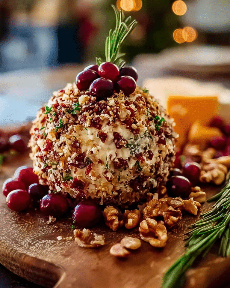 Reindeer Cheese Ball